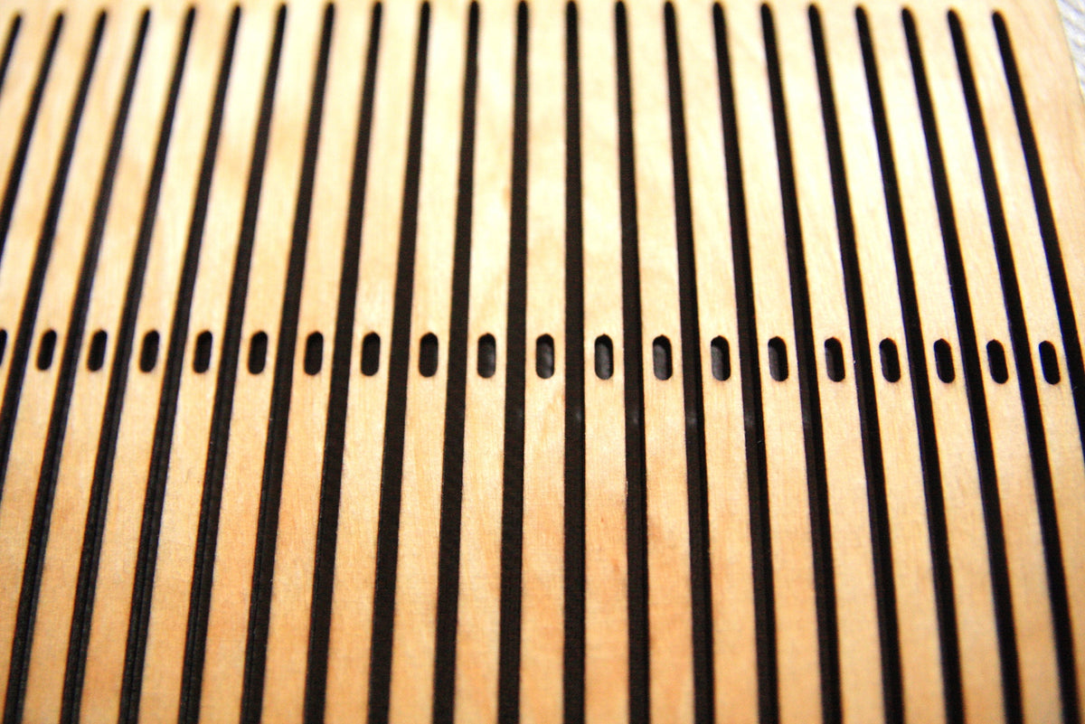 8 dpi rigid heddle- simple loom for weaving, band weaving, backstrap w ...