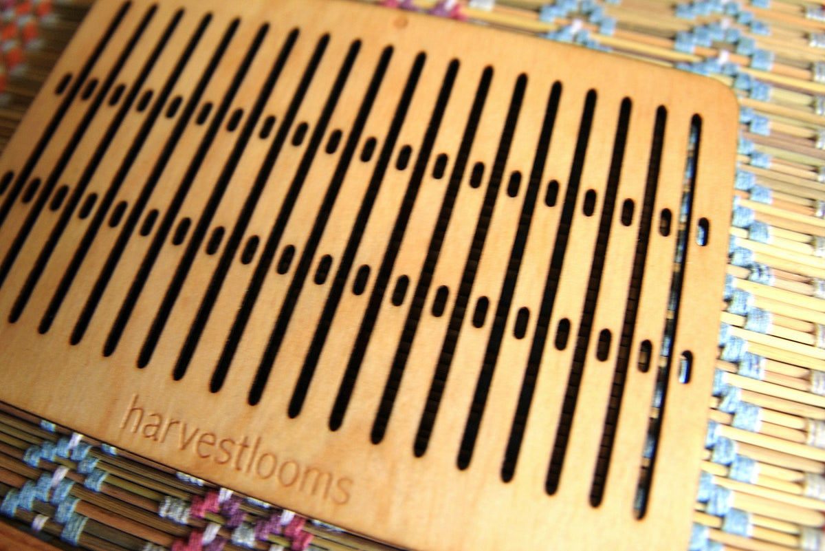 8 dpi double holed rigid heddle – Harvest Looms
